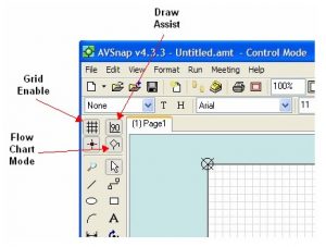 Set Up AVSnap for Flowchart Design and Draw a Simple Flowchart | AVSnap ...