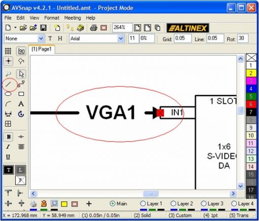 Formatting the Cable drawing tool | AVSnap Web Site