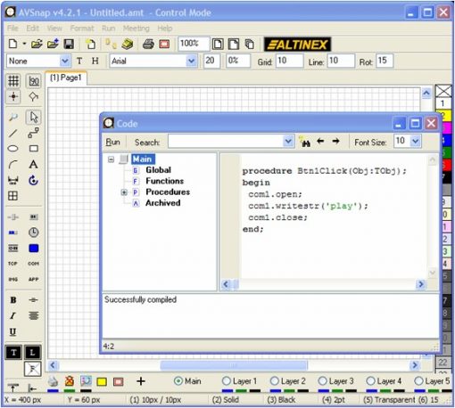 How to Create a Simple Graphical User Interface | AVSnap Web Site