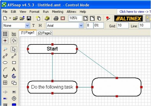 Set Up AVSnap for Flowchart Design and Draw a Simple Flowchart | AVSnap ...